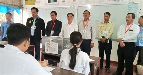 ការប្រឡងសញ្ញាបត្រមធ្យមសិក្សាទុតិយភូមិ ឆ្នាំសិក្សា២០២២ ២០២៣ នៅខេត្តពោធិ៍សាត់ មានបេក្ខជនជាង៣