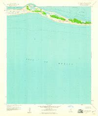 Hi Res Interactive Map Of Horn Island West Jackson County Ms In 1960