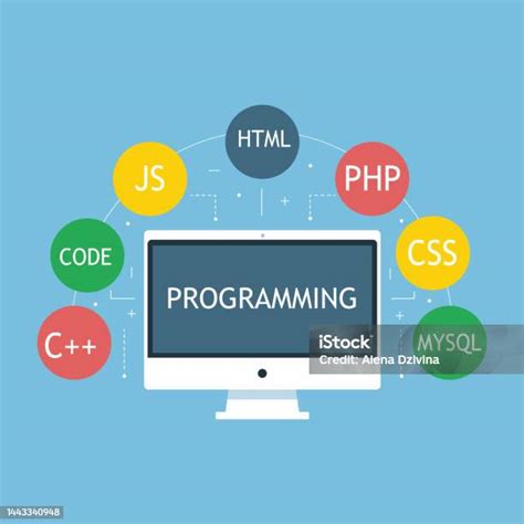 Perangkat Lunak Pemrograman 1 Ilustrasi Stok Unduh Gambar Sekarang