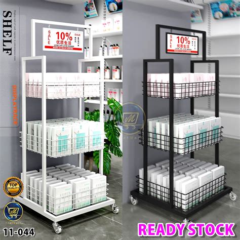 Platmart [ready Stock] 3 Layer Multiporpose Moving Rack 3 Layer