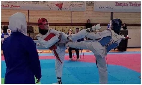 مسابقات آزاد قهرمانی تکواندو نونهالان دختر در زنجان برگزار شد ایرنا