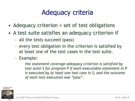 Ppt Test Case Selection And Adequacy Criteria Powerpoint Presentation