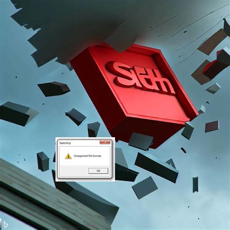 Sketchup Formato De Archivo Inesperado En Sketchup Unexpected Error File Format