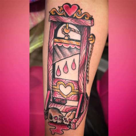 Blue Girly Pop Guillotine By Serenity💕 ️🩸🎀 Tattoo Colortattoo