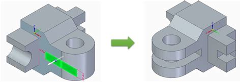 Solid Edge Tutorial Part Modeling In Synchronous Mode Ex The Machine Design