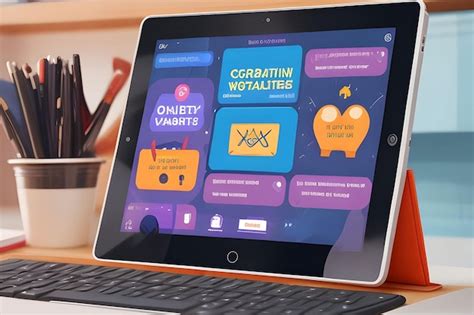 Premium Ai Image Modern Elearning Graduation Cap Emerges From