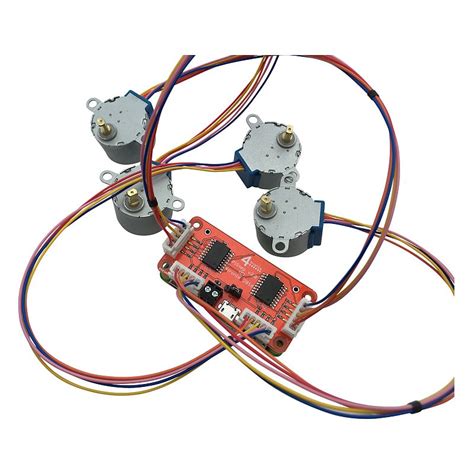 Pistep2 Quad Stepper Motor Control Board For Raspberry Pi 4tronix