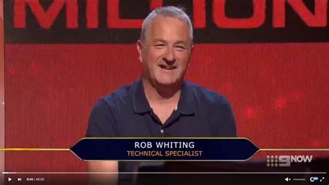 Rob Whiting Who Wants To Be A Millionaire Wiki Fandom