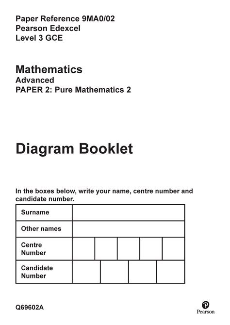 24pt A3 9ma0 02 Db Paper Reference 9ma0 Pearson Edexcel Level 3 Gce Mathematics Advanced