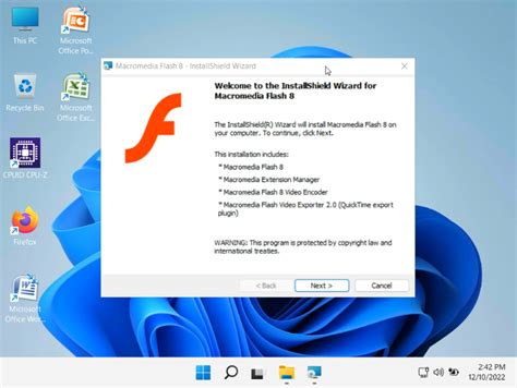 cara install macromedia flash 8 di windows 11 dwiay dal1809