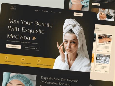 Mohammad Jabel On Linkedin Beauty Clinic Web Site Design Landing Page Ui