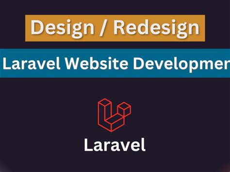 custom website design and development using laravel upwork