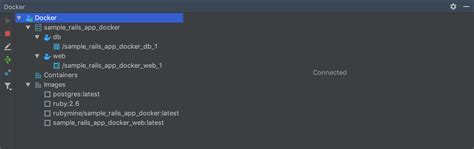 How To Work With Docker Docker Compose From RubyMine The RubyMine Blog