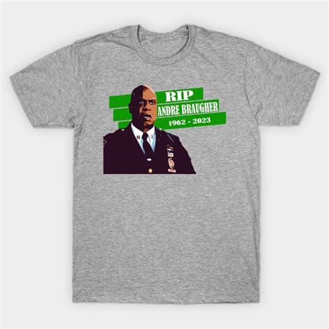 Rip Andre Braugher Andre Braugher T Shirt Sold By Meridel Fuzzy Sku 102517292 Printerval