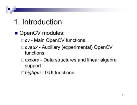 A Basic Introduction To Open Cv For Image Processing Pdf