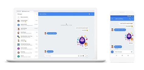 how to send text messages from your pc with android messages for web