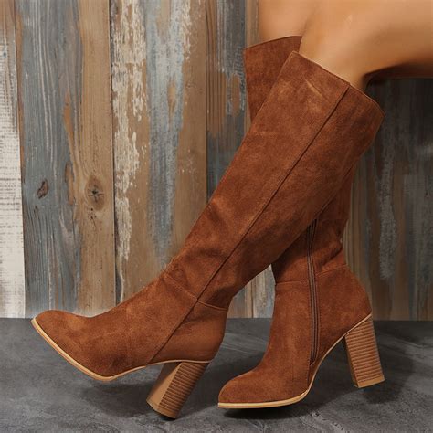 High Rider Boots High Heel Pointed Toe Boots Addis Outfits