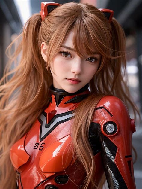 Neon Genesis Evangelion Asuka Prende Vita In Queste Illustrazioni