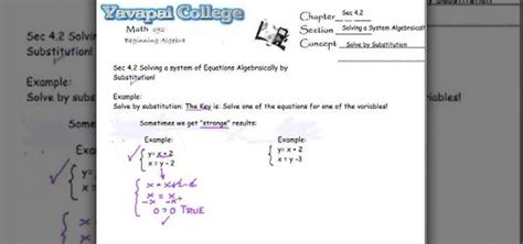 how to solve a system of equations algebraically math wonderhowto