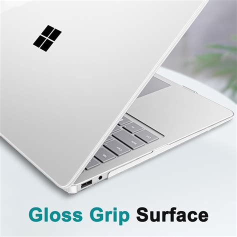 Glossy Hard Case For Microsoft Surface Laptop 13 Inch 2025 Clear