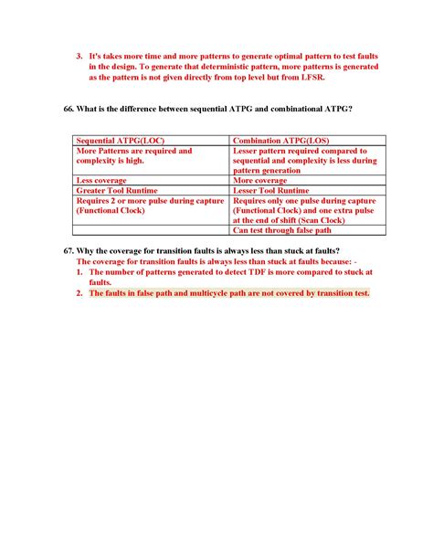 DFT Questions VLSI Guru