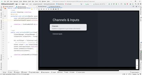 how to access hdmi input in your android tv app programmerworld