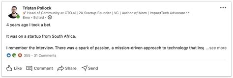 How To Write A Viral LinkedIn Post Tristan Today