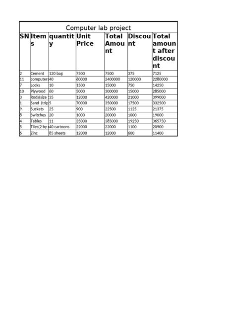 computer lab project pdf