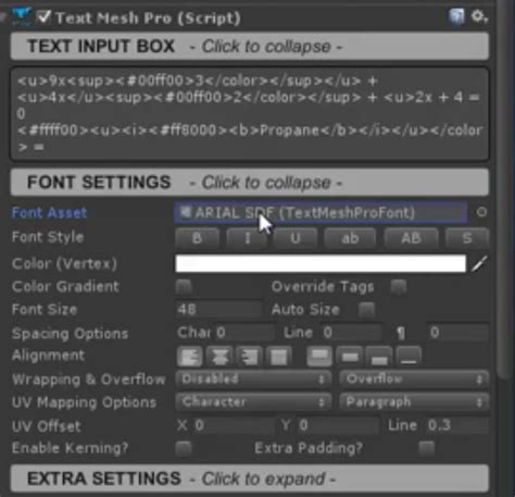 Texdraw Unityuiで数学で用いられる数式組版をlatexタグで表示するためのスクリプト Assetstoreまとめ