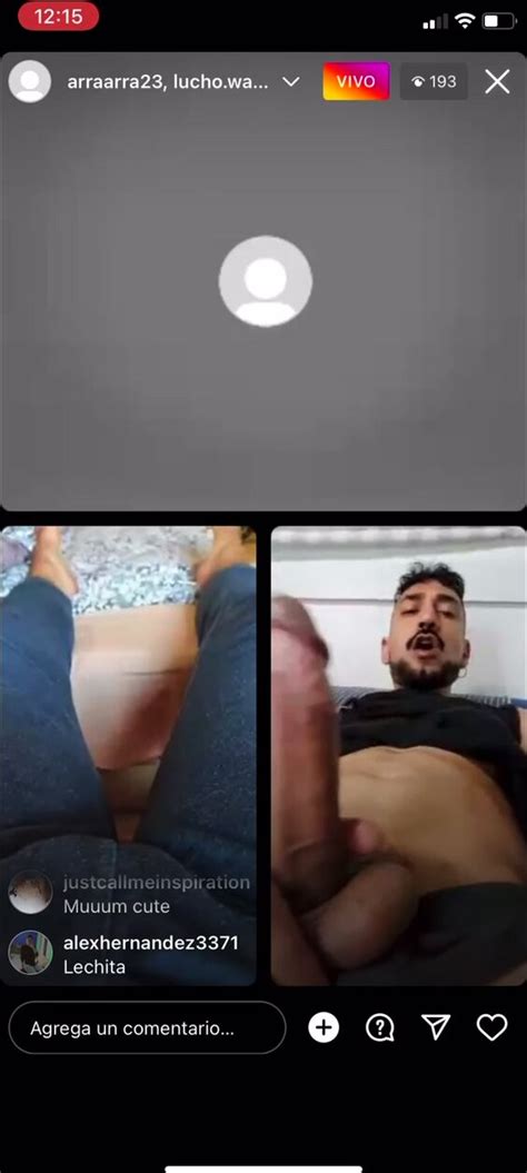 Big Cock Flashing On Instagram Live En Anglais