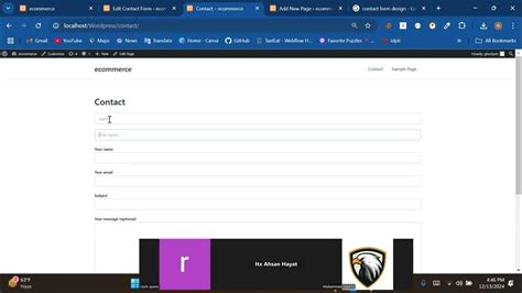 How To Use Contact Form 7 In Wordpress Webseries Webdeveloment Webdeveloper Webdeveloper