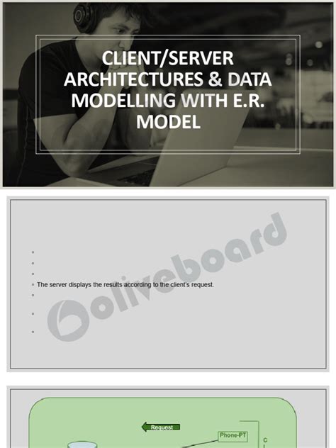 Architectures Data Modelling 13069 Pdf Client Server Model Server Computing