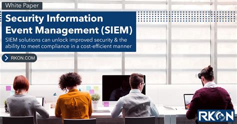 Security Information Event Management Siem Rkon
