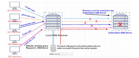 Dns Flood Scenario Download Scientific Diagram