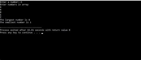C Program To Find Maximum And Minimum Value Using Array C Programming Arogya Thapa Magar