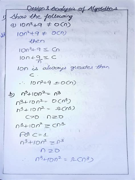 Design And Analysis Of Algorithms Assignment Pdf