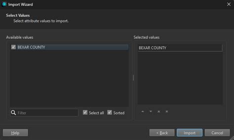 FME Cached Values Won T Show Up When Trying To Import Into A
