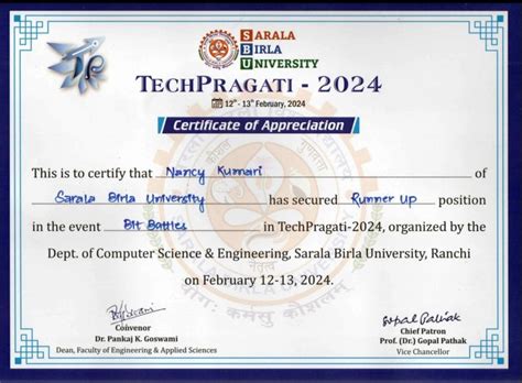 Nancy Kumari On Linkedin Techpragati2024 Bitbattles Codingninjas Cppprogramming Runnerup