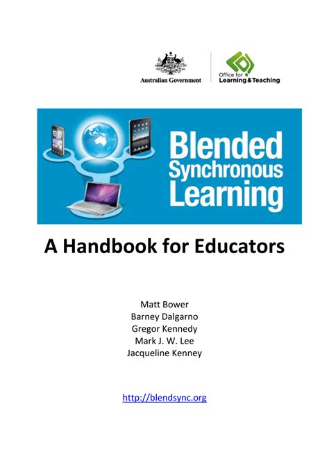Pdf Blended Synchronous Learning A Handbook For Educators Blended Synchronous Learning A