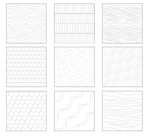 Hatches With Wood Textures Dwg Cad Block Free Download