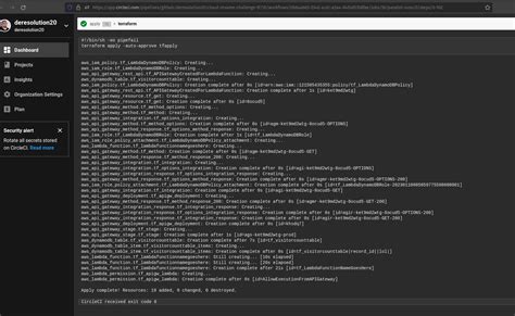 GitHub Deresolution Cloud Resume Challenge Tf Rebuilding Using Terraform For Backend And