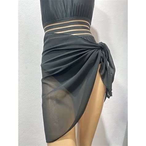 C021 ผ้าผูกเอว ผ้าคลุมบิกินี่ ผ้าคลุมชุดว่ายน้ำ K Swimwear Thaipick