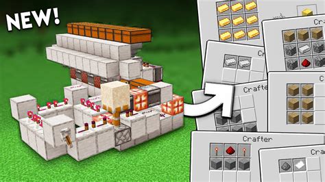 Fastest Auto Crafter Craft All Items In Minecraft 1 21 Youtube