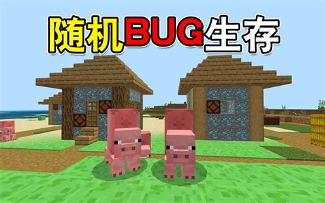 Mc随机bug生存！当有50％触发bug事件，如何生存？ 蕉言nana 蕉言nana 哔哩哔哩视频