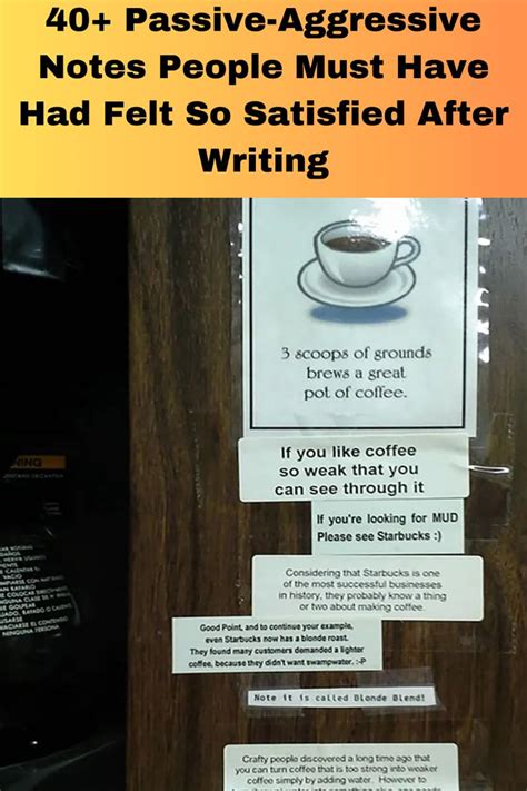 40 Passive Aggressive Notes People Must Have Had Felt So Satisfied