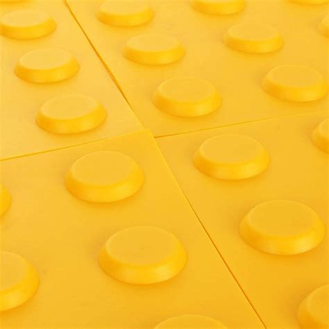 300 300mm Tpu Pvc Warning Floor Paving Tactile Tile Tactile Tile And Anti Slip Tactile Tile