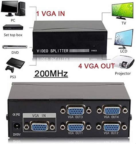 VGA Splitter Box Input Output For Computer At Piece In Indore ID