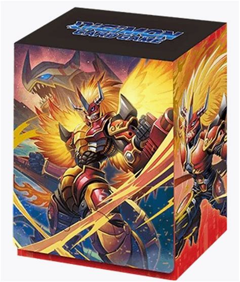 Plastic Digimon Deck Box Aldamon Digimon Ban Tyo Tcg