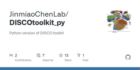 Github Jinmiaochenlab Discotoolkit Py Python Version Of Disco Toolkit