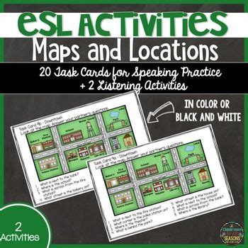 ESL Speaking Activities Maps And Buildings Speaking Activities Esl Speaking Activities Esl